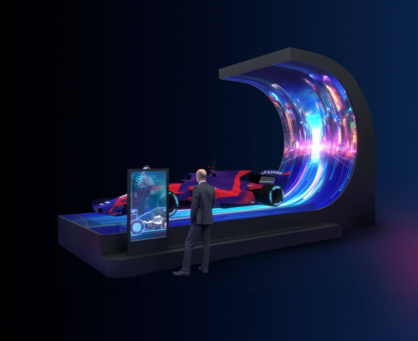 Interactive OLED Sliding Screen - Sujoy Cherian